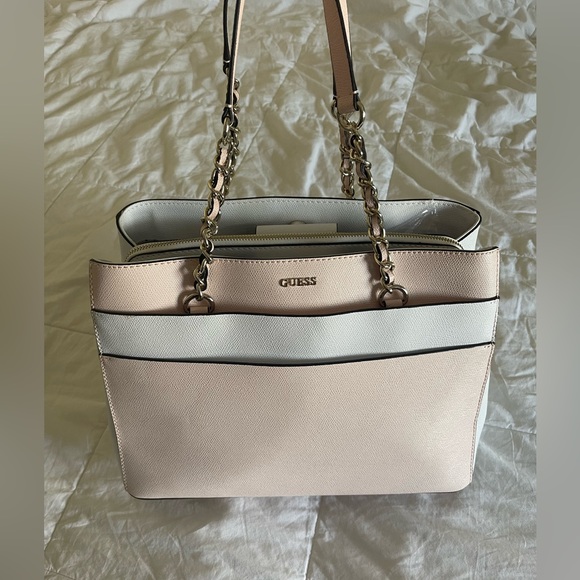 Guess | Bags | Guess Pastel And White Bag | Poshmark